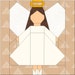 Angel Quilt Block Pattern Paper Piecing PDF - Etsy