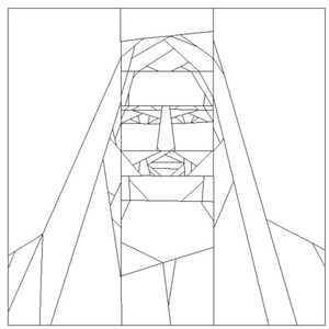 Jesus Quilt Block Foundation Paper Piecing Pattern PDF - Etsy