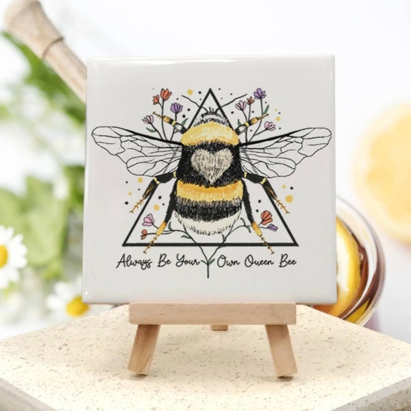 Bee Tile - Etsy