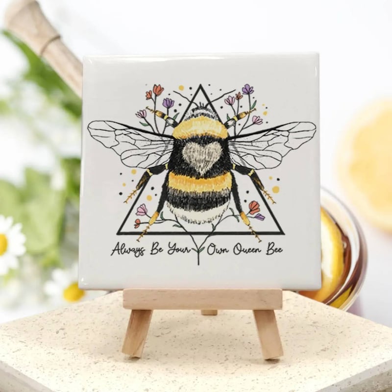 Bee Tile - Etsy