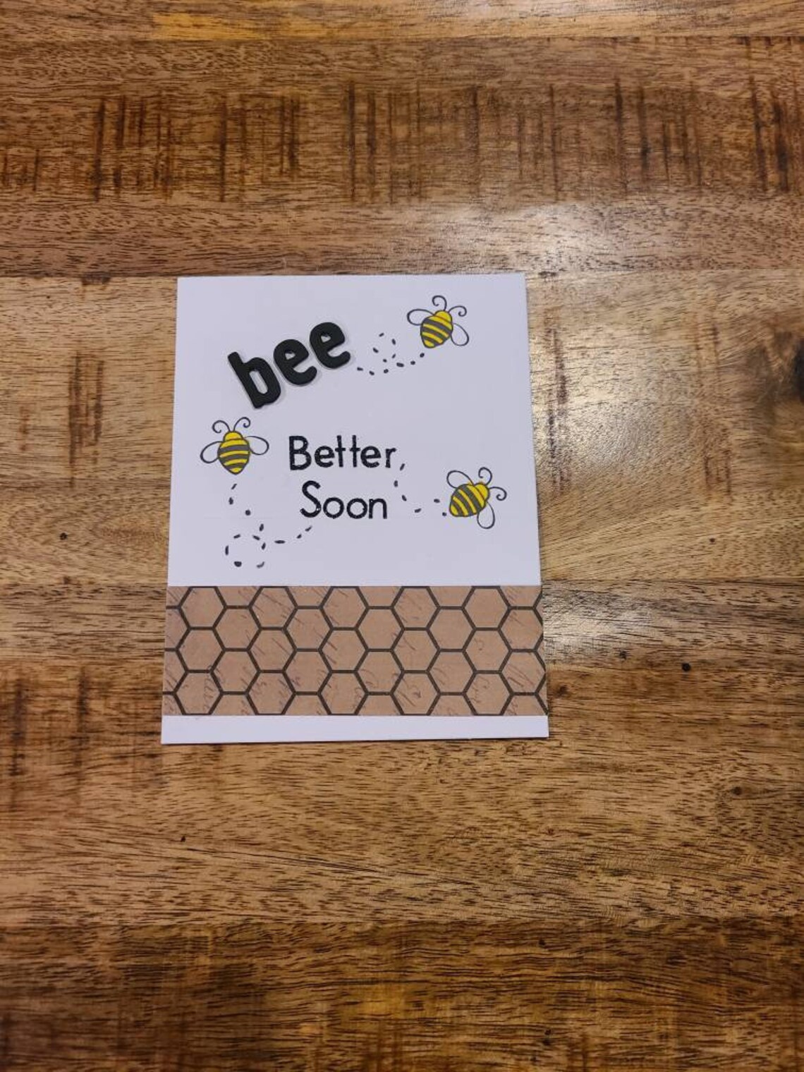 BEE Well Soon get well greeting card and gift set | Etsy
