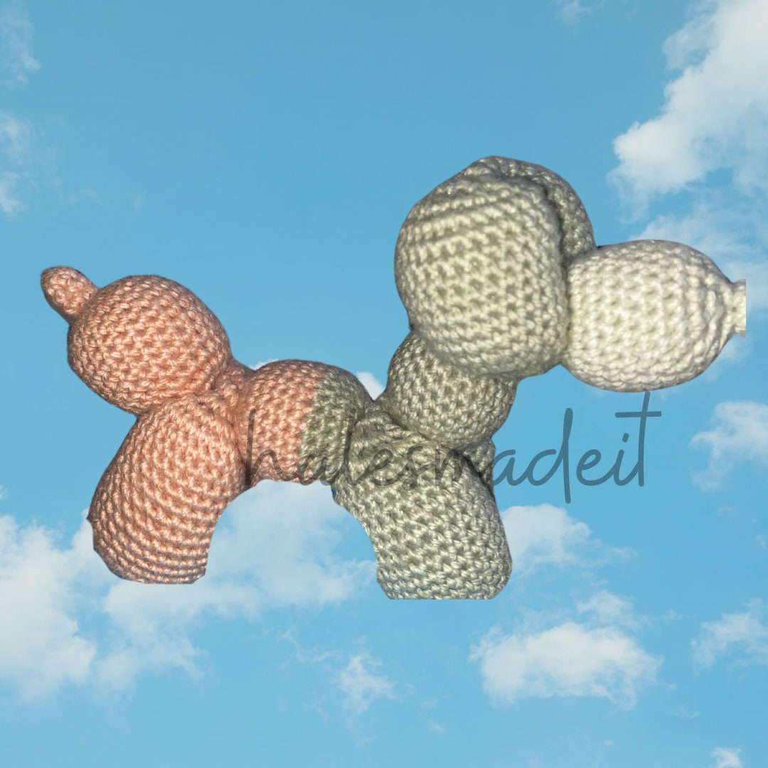 Crochet Balloon Dog Fidget Toy for Kids and Adults - Etsy