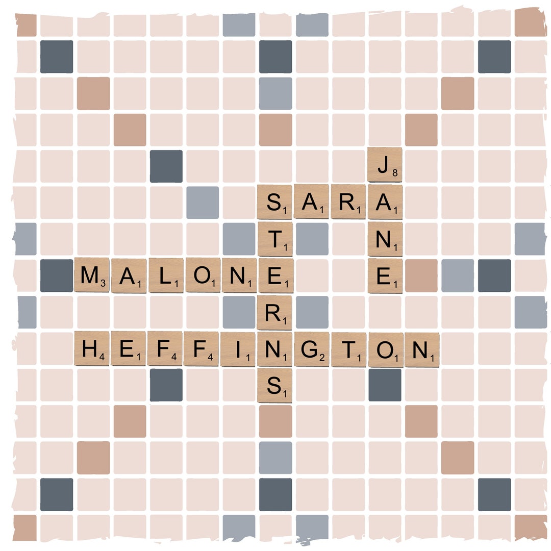 Scrabble Generator With Names Free Printables