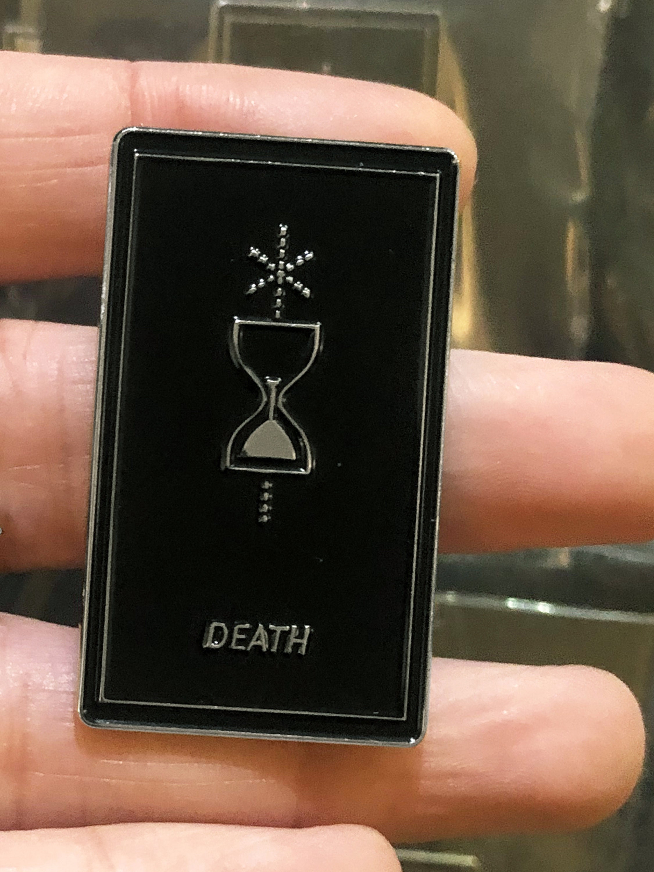 Synesthesia Tarot Death Pin Soft Enamel Pin Tarot Card Pin - Etsy