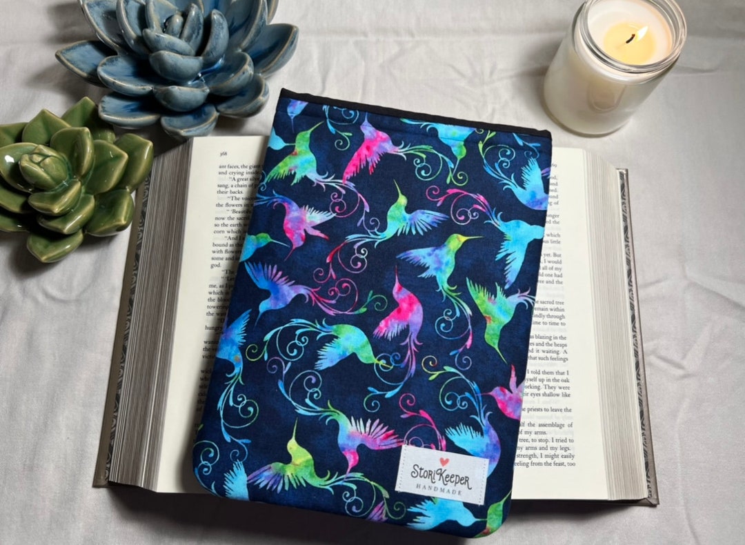 Hummingbird Book Sleeve: Watercolor Padded Tablet Protector - Etsy