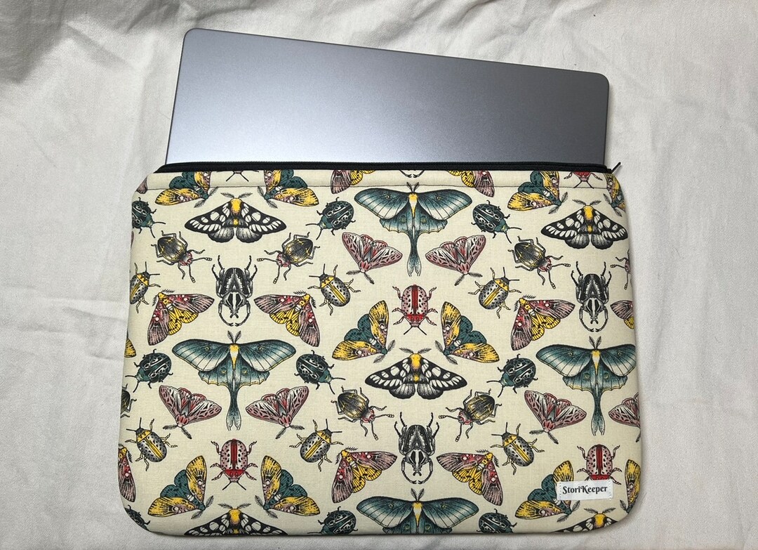 Pinning Insects, Beetles, Laptop Case, Sleeve, 14 In. Laptop, 16 In ...
