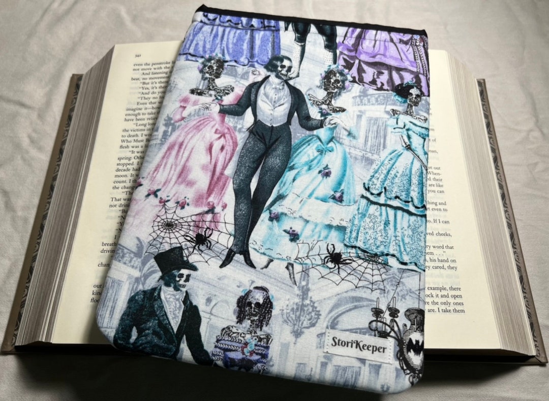 Victorian Ballroom, Spooky, Skeletons, Halloween, Padded, Book Sleeve ...