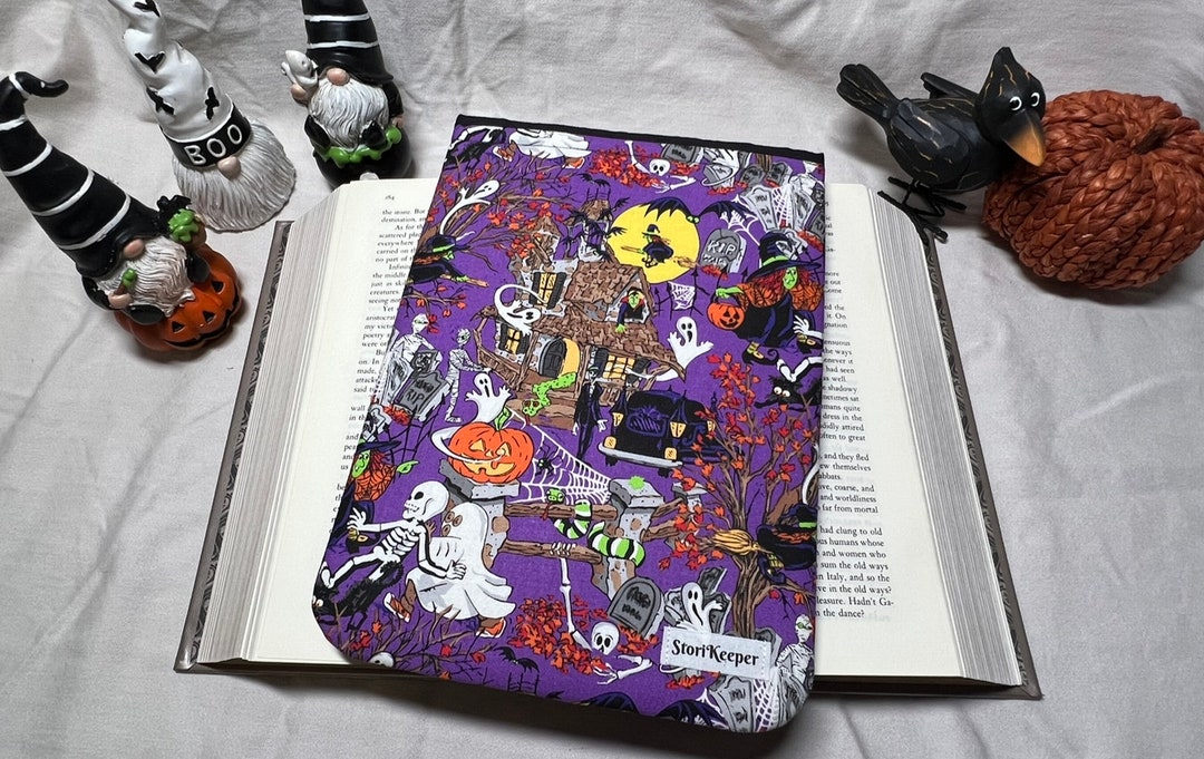 Spooky Fun Haunted House, Ghost, Skeleton, Witch, Padded, Book Sleeve ...