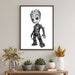 Gothic Bart Simpson Grunge Cartoon Tattoo Pop Culture Art Print - Etsy