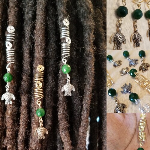 Africa Loc Jewelry. Dreadlock Hair Accessories Beads for - Etsy