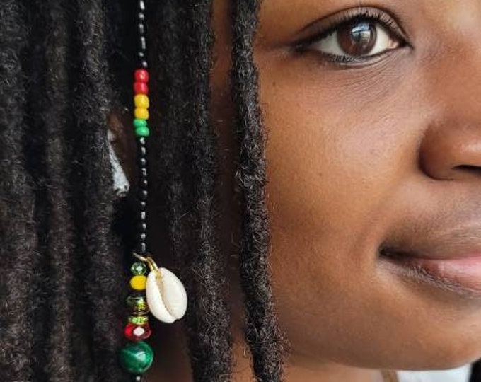 Tigers Eye Beaded Dreadlock Extension Crystal Loc Jewelry - Etsy