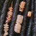 4 Pcs Sunstone Crystal Loc Jewelry Set. Dreadlock Hair Accessories ...