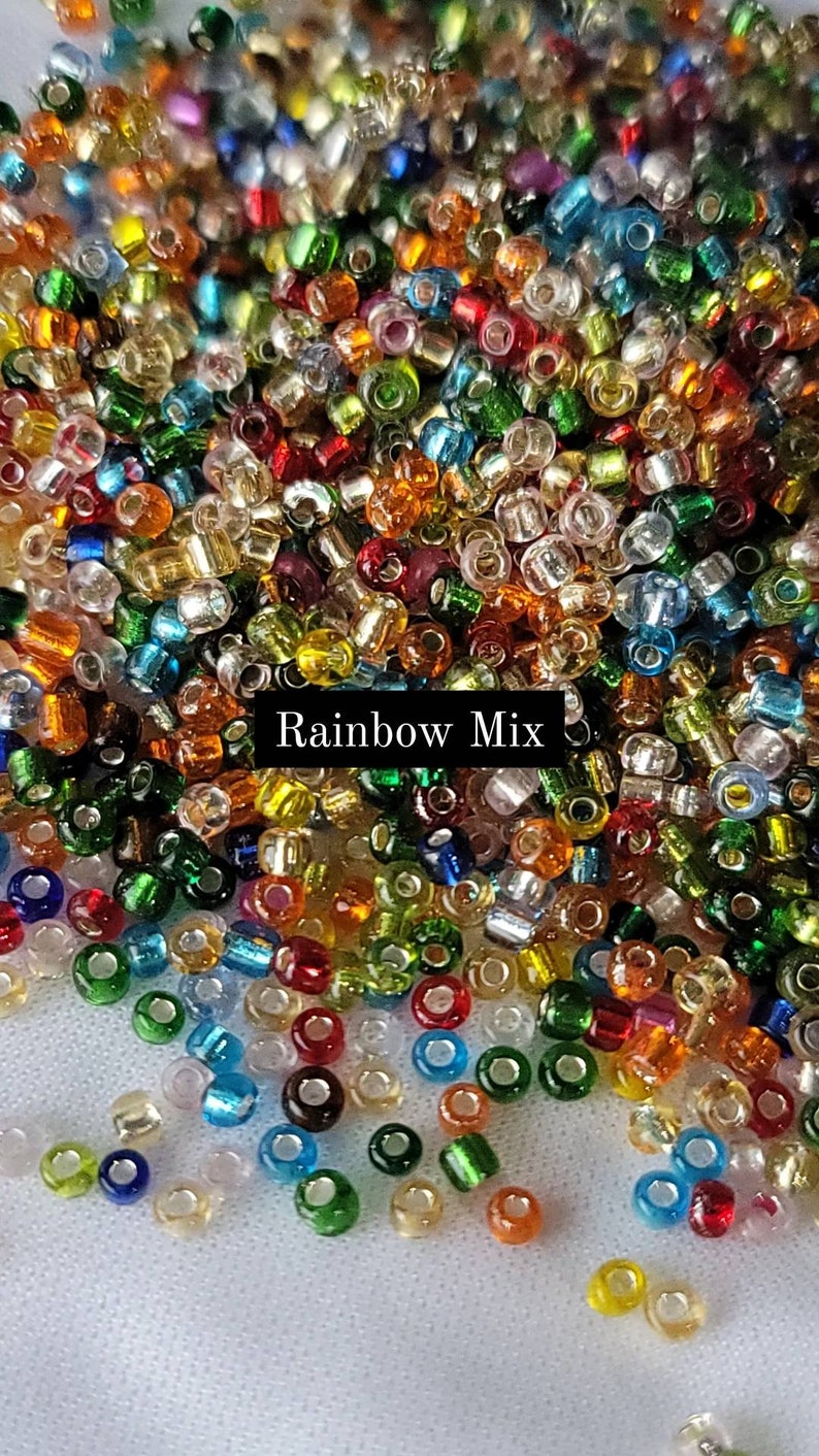Small Silver Lined 3mm Loc Sprinkle Beads, Dreadlock Accessories, Dread ...