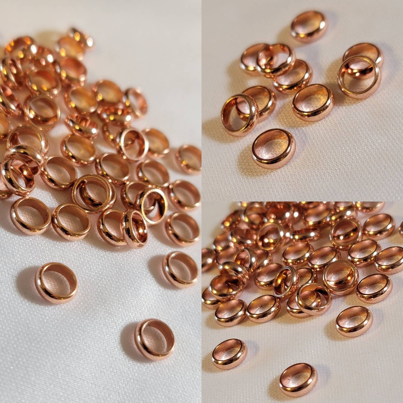 10 Stainless Steel Loc Beads, Wholesale Dreadlock Hair Accessories - Etsy