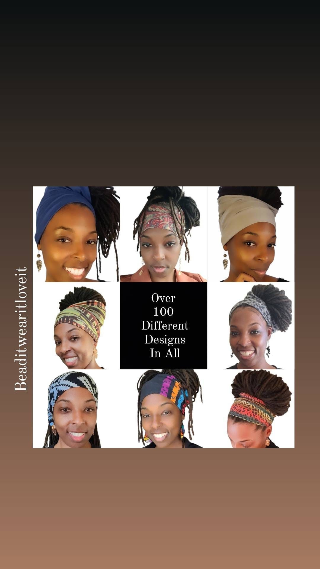 Stretchy Fabric Loc Sock Tube Headband Material, Boho Stretch Bandana ...