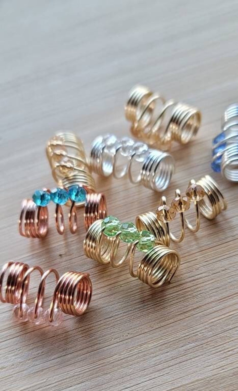10 Piece Loc Sprinkle Beads Set Braid Jewelry Dreadlock - Etsy