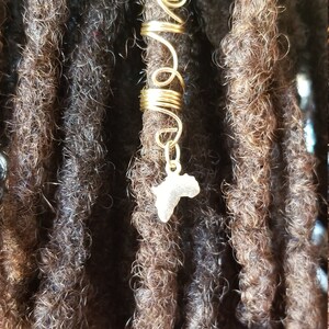 Africa Loc Jewelry. Dreadlock Hair Accessories, Beads for Braids ...