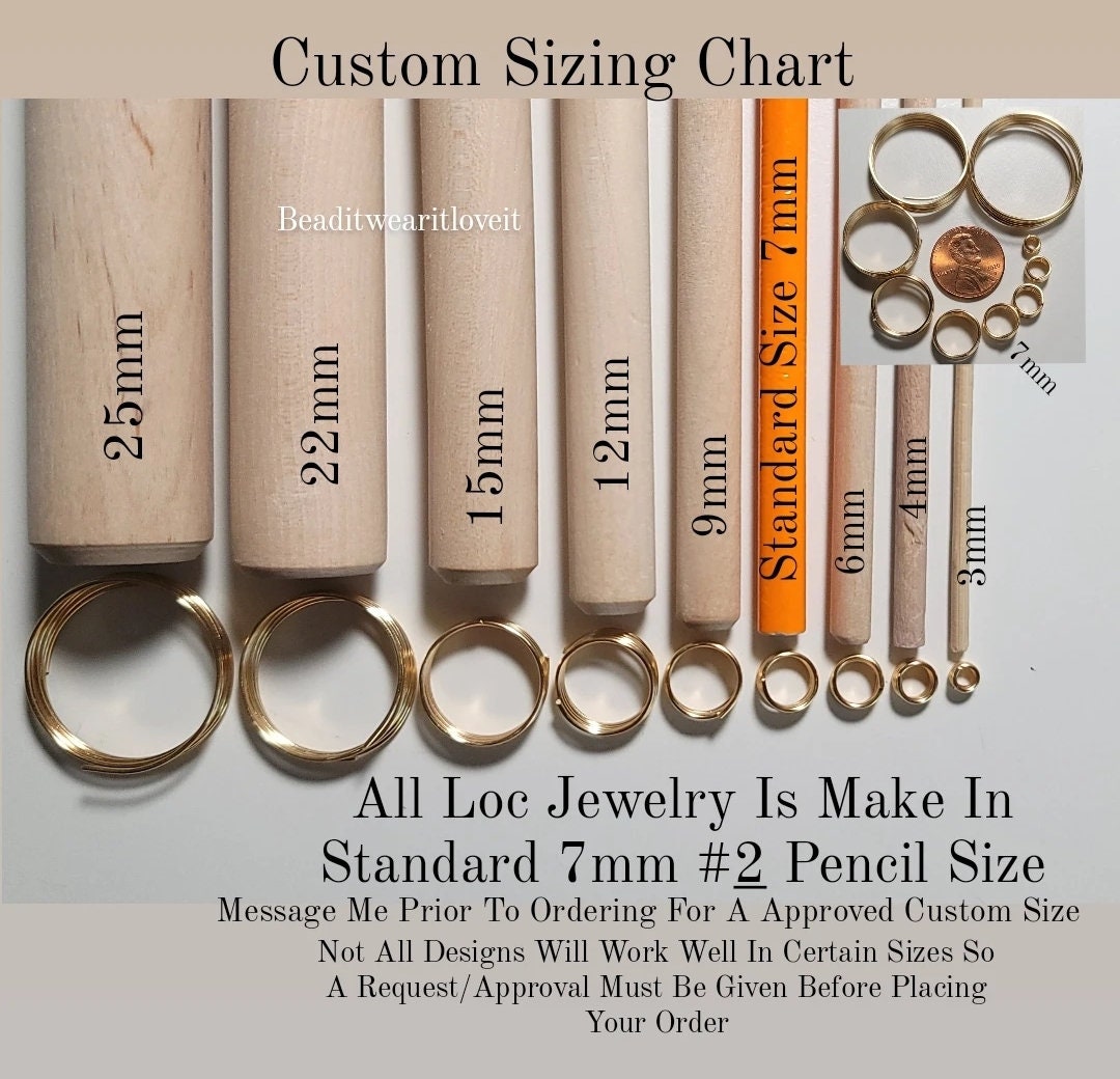 Earth Tone Picture Jasper Crystal Loc Jewelry, Dreadlock Beads for ...
