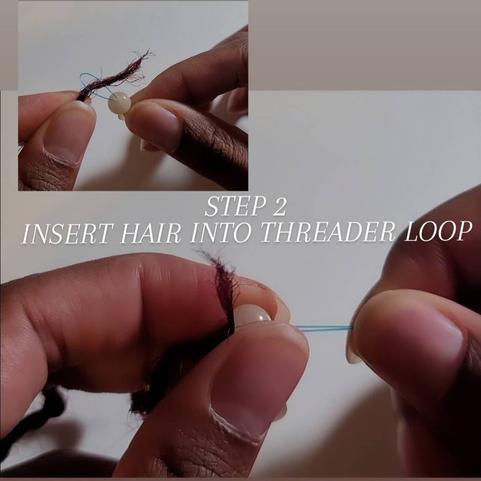 Loc Jewelry Bead Threader, Dreadlock Hair Accessory Tool, Set of 2 Bead ...