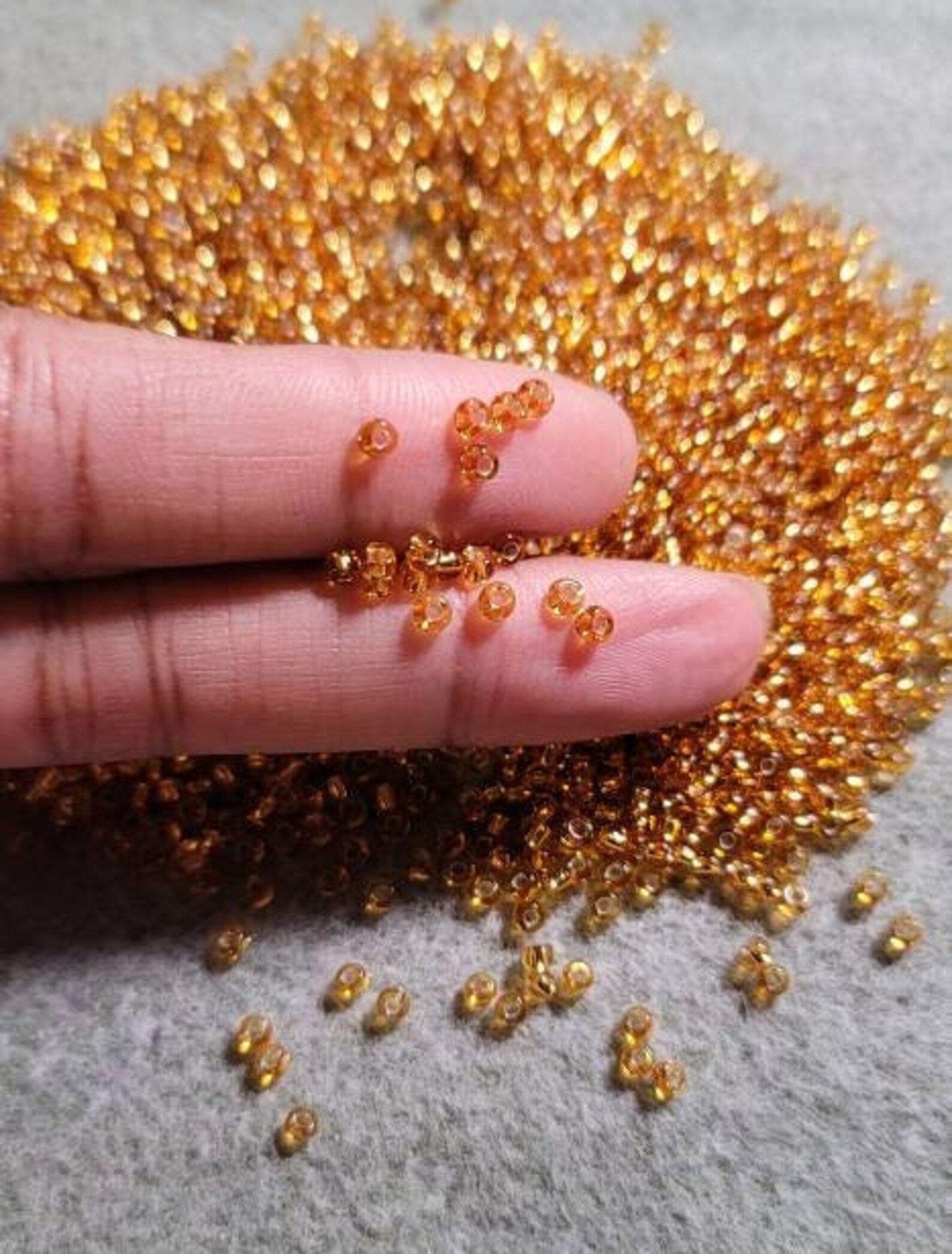 Small Gold Loc Sprinkle Beads Braid Jewelry Dreadlock - Etsy