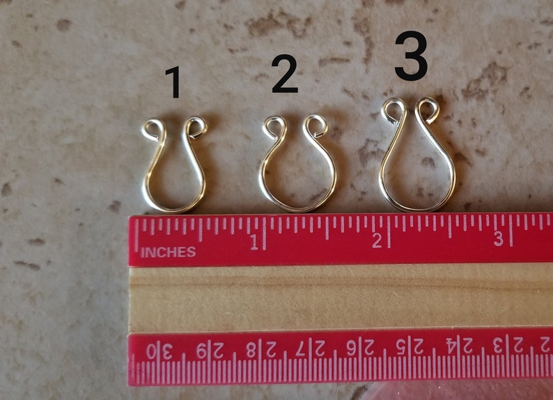 Adjustable Clip on Nipple Ring, Nipple Rings No Piercing, Simple Style ...