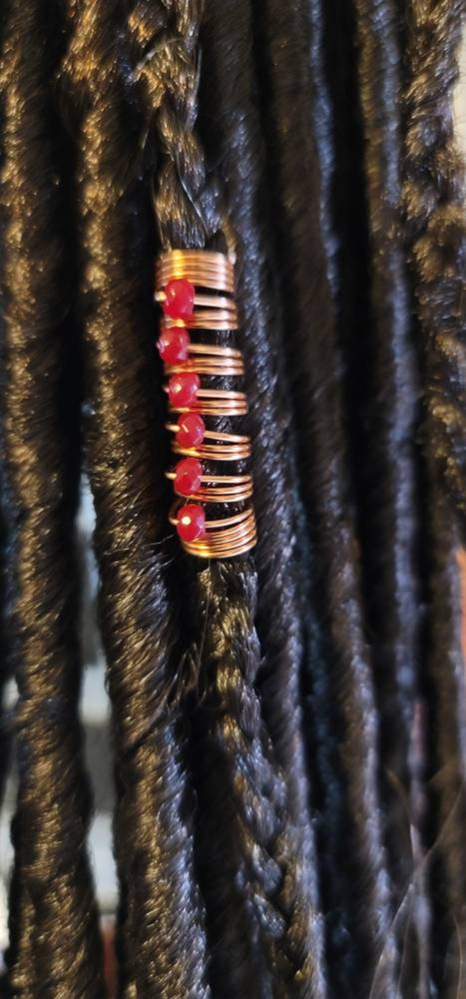Jade Crystal Loc Jewelry. Dreadlock Hair Accessories Beads | Etsy