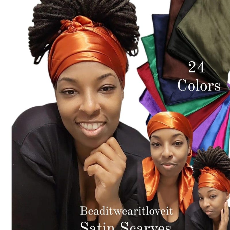 Silk Scarves for Head Bands - Etsy