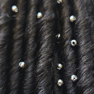 Metal Loc Sprinkles: Gold, Silver, Copper Dreadlock Beads, Loc Jewelry ...