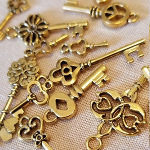 Skeleton Key Loc Jewelry. Dreadlock Hair Accessories, Beads for Braids ...