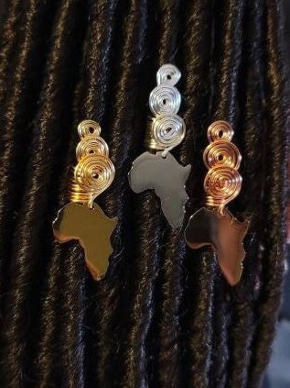 Africa Loc Jewelry. Dreadlock Hair Accessories Beads for | Etsy