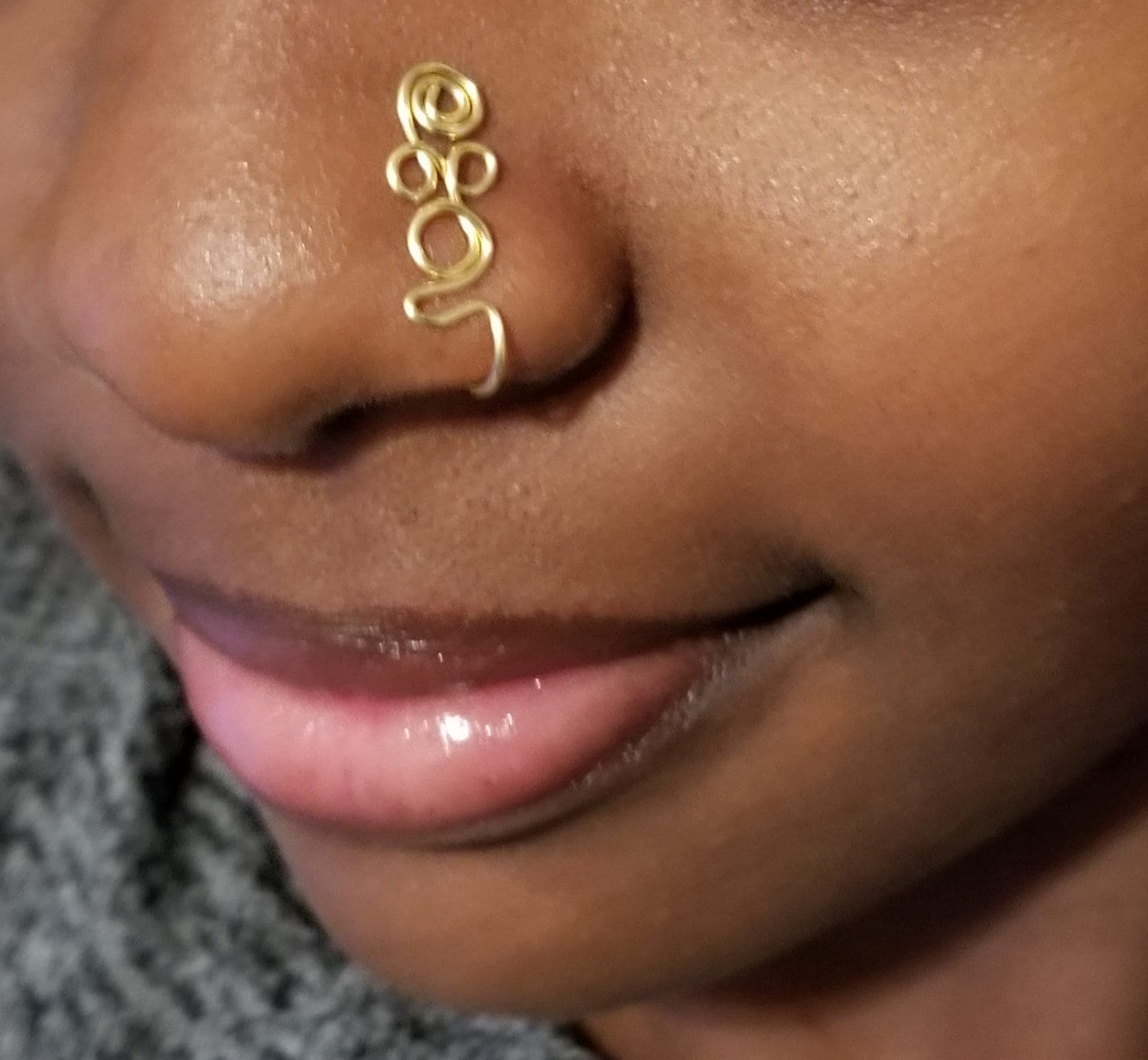 The All Cuff Unique Nose Jewelry Exclusive Nose Ring No | Etsy