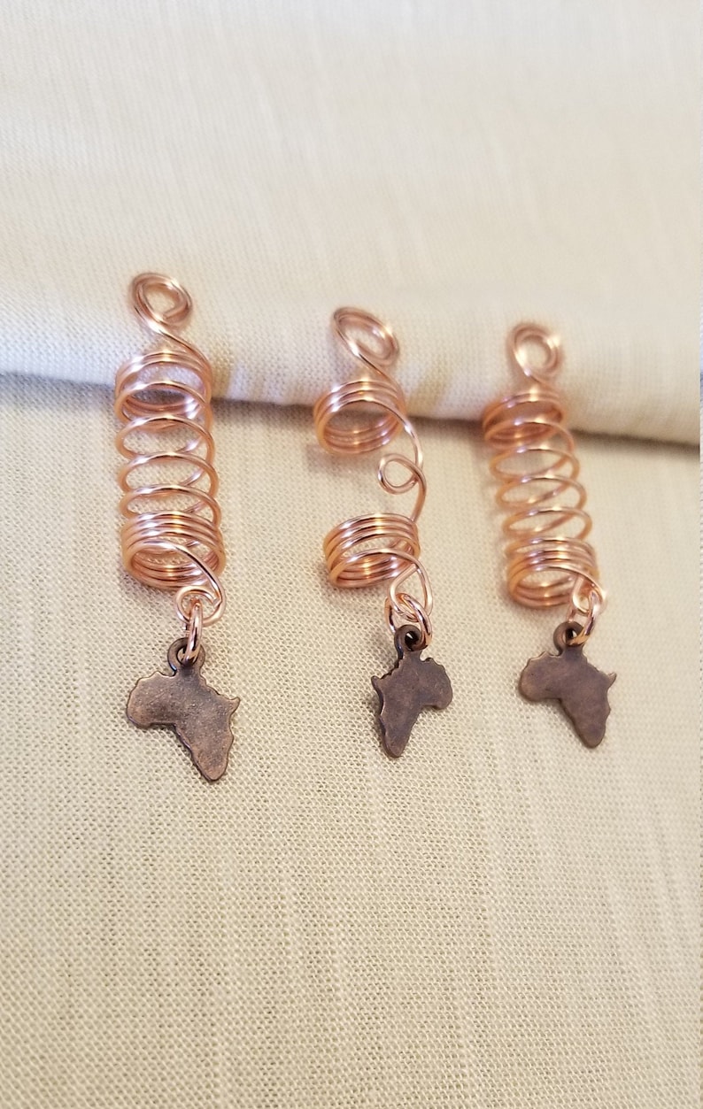 Africa Loc Jewelry. Dreadlock Hair Accessories, Beads for Braids ...