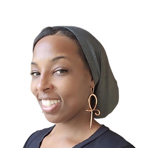 Adjustable Loc Cap, Super Soft Stretchy Casual Satin Lined Cap, Unisex ...