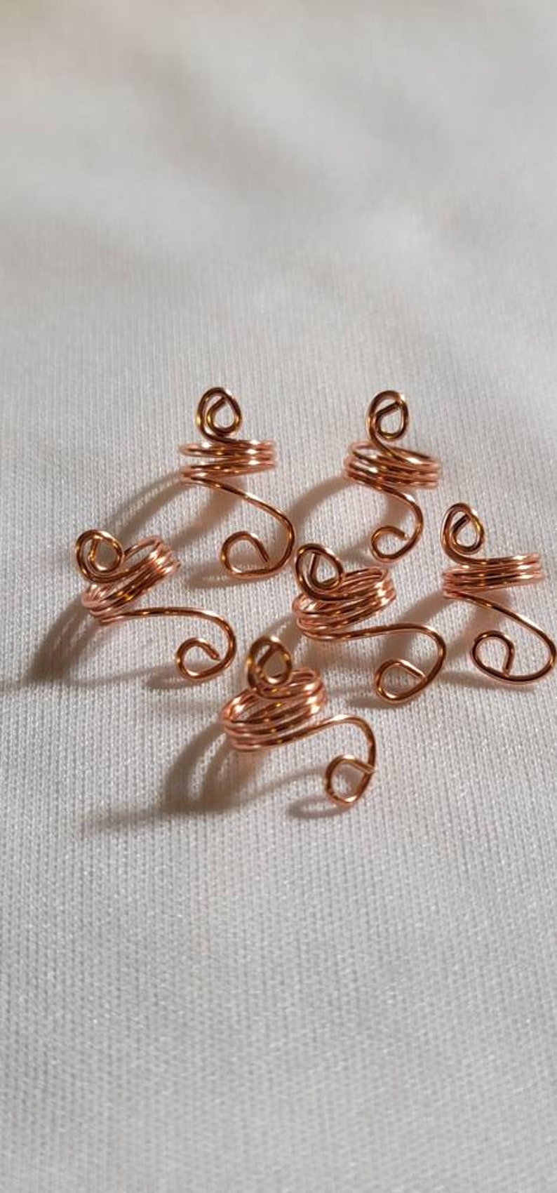 6 Piece Loc Sprinkle Beads Set Braid Jewelry Dreadlock Accessories Hair ...