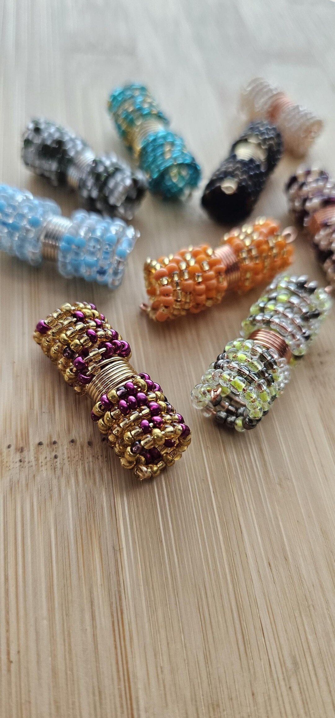 CLEARANCE Beaded Loc Jewelry, Dreadlock Hair Accessories Loc Beads - Etsy