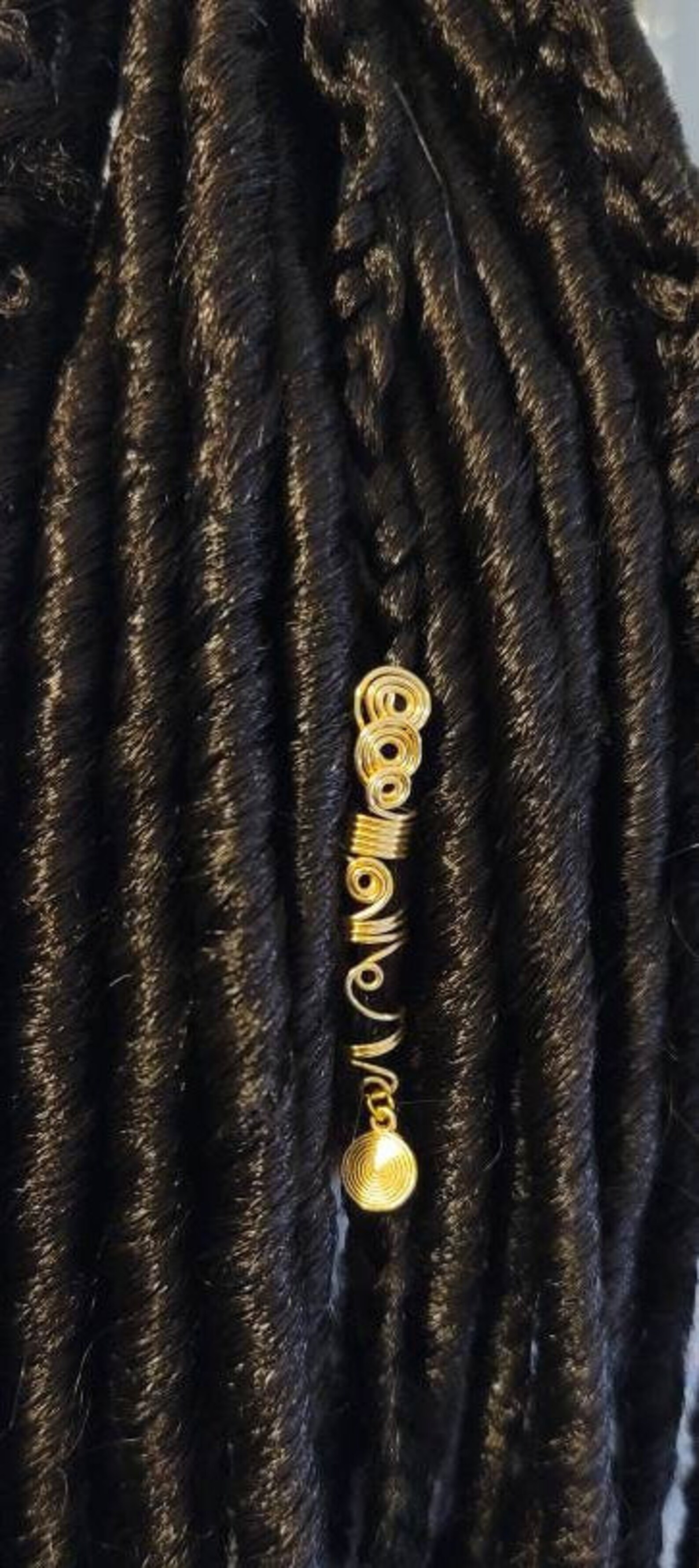 Spiral Loc Jewelry Natural Hair Dreadlock Accessories Beads | Etsy