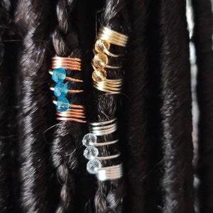 10 Piece Loc Sprinkle Beads Set Braid Jewelry Dreadlock Accessories ...