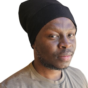 Adjustable Loc Cap, Super Soft Stretchy Casual Satin Lined Cap, Unisex ...