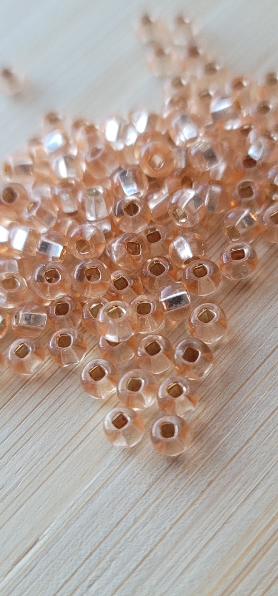 4mm Peach Loc Sprinkle Beads, Braid Jewelry Dreadlock Accessories ...