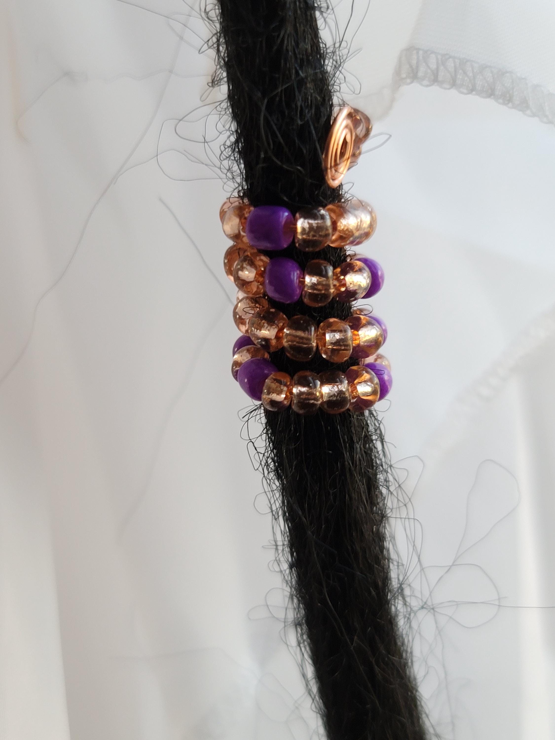 Beaded Loc Sticks, DIY Loc Beads and Braid Jewelry for Dreadlock ...