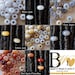 6mm Wide Big Hole Gemstone Loc Beads, Dreadlock Hair Accessories, Beads ...