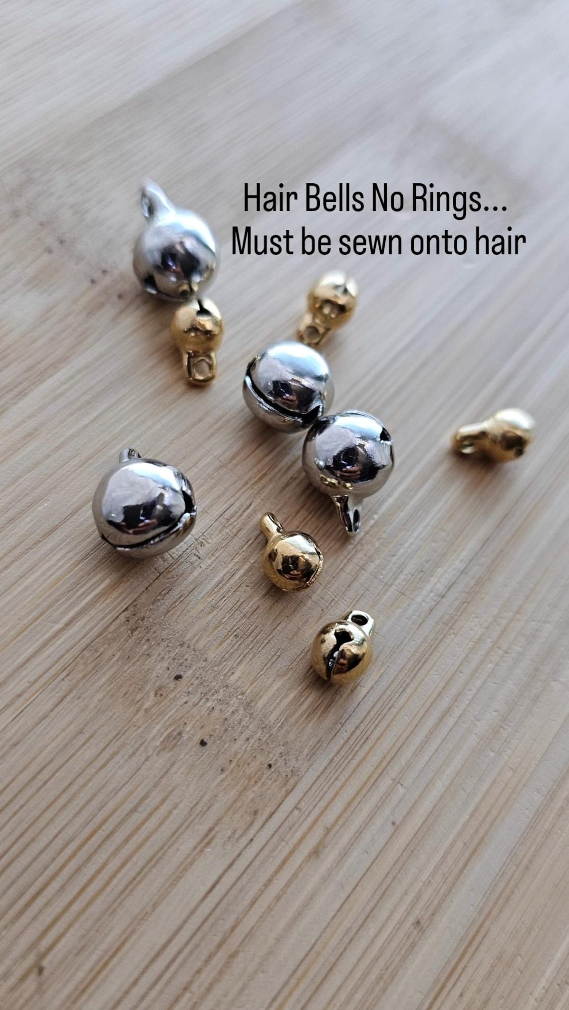 Set of 10 Loc Sprinkle Bells, Braid Jewelry Dreadlock Accessories ...