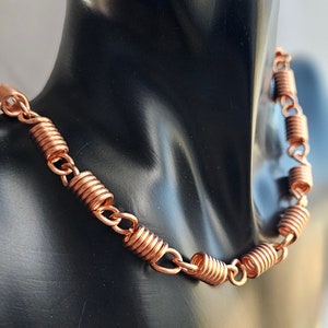 100% Authentic Copper Link Chain, Handmade, Durable. Pure Copper ...