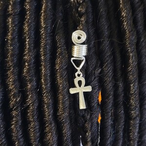 Ankh Loc Jewelry, Dreadlock Hair Accessories, Beads for Braids ...