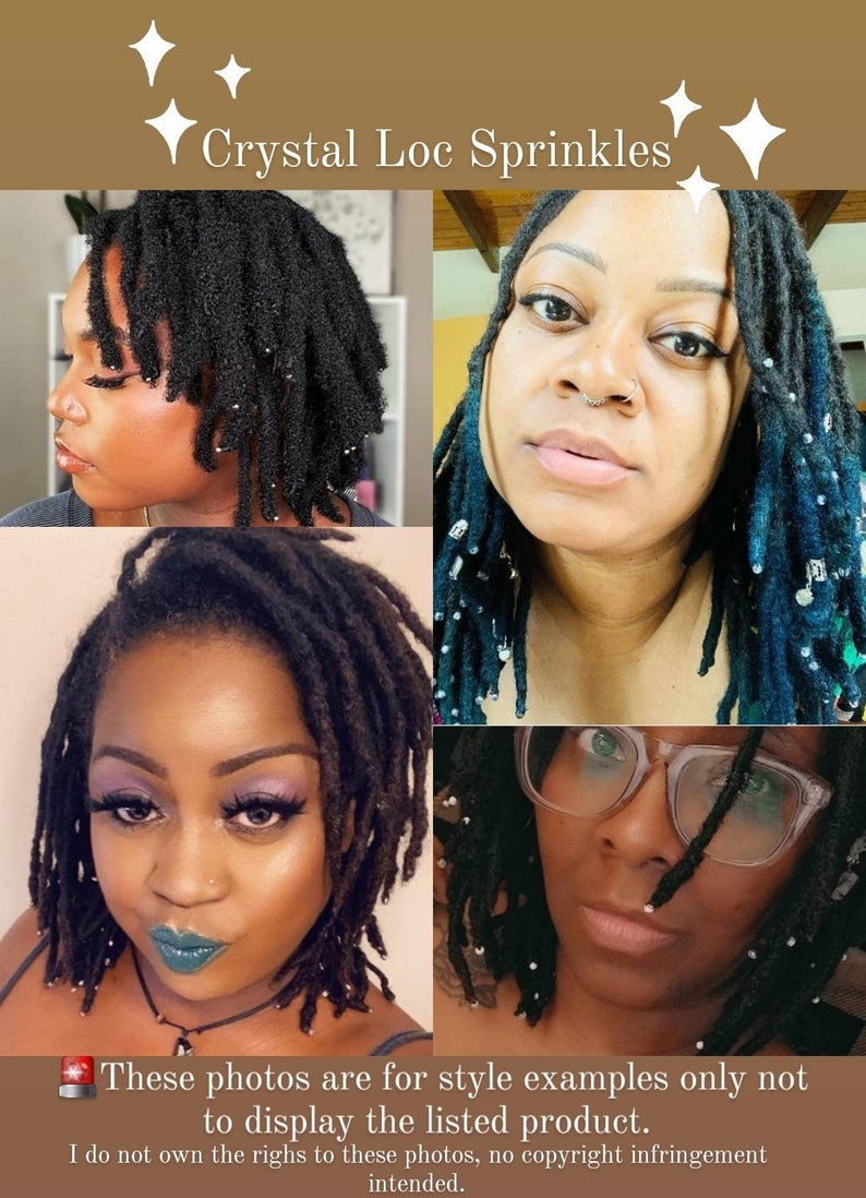 Kids Rainbow Loc Sprinkle Beads, Braid Jewelry Dreadlock Accessories ...
