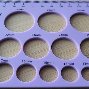 Loc Measuring Tool, Sisterlocks Microlocs Wicks Sizing Tool, Dreadlock ...