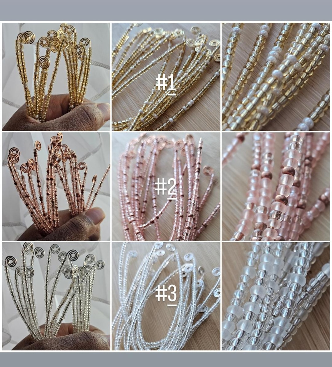 Beaded Loc Sticks, DIY Loc Beads and Braid Jewelry for Dreadlock ...