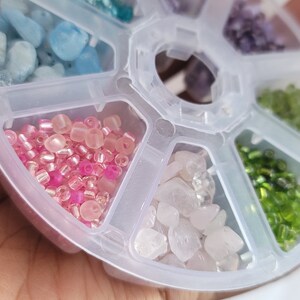 Crystal Loc Sprinkle Complete Kit, Dreadlock Hair Bead Accessories ...