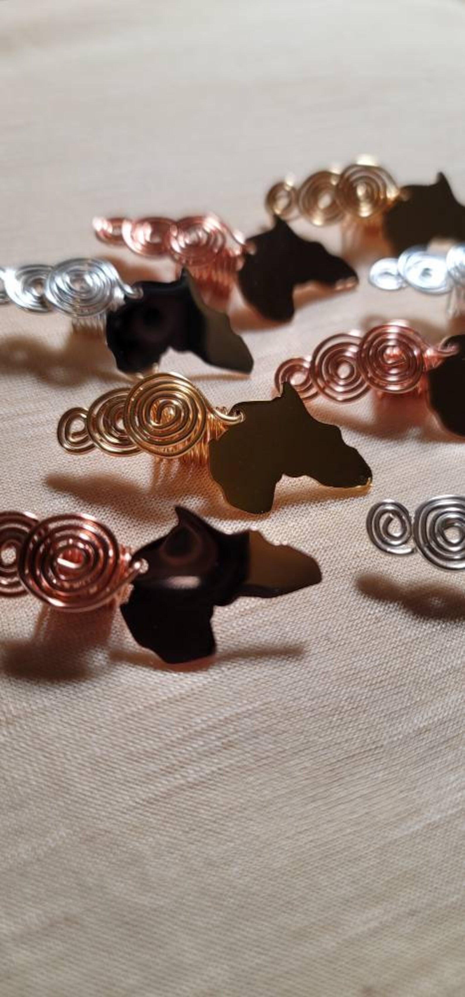 Africa Loc Jewelry. Dreadlock Hair Accessories Beads for | Etsy