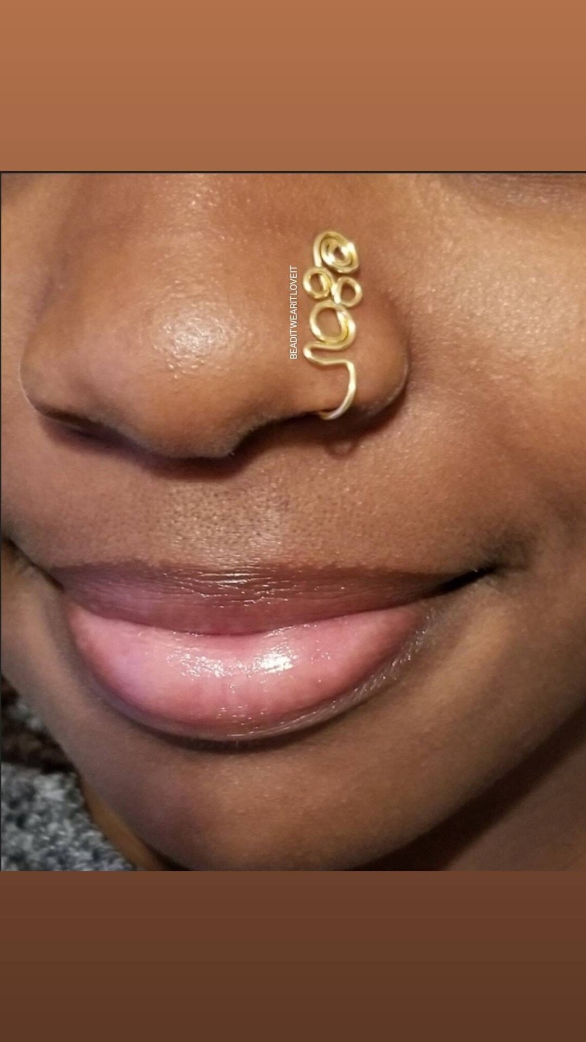 The All Cuff Unique Nose Jewelry Exclusive Nose Ring No | Etsy